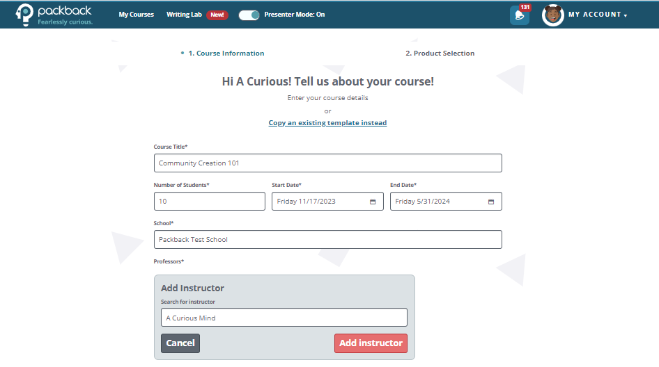 How to create a new community on Packback – Packback