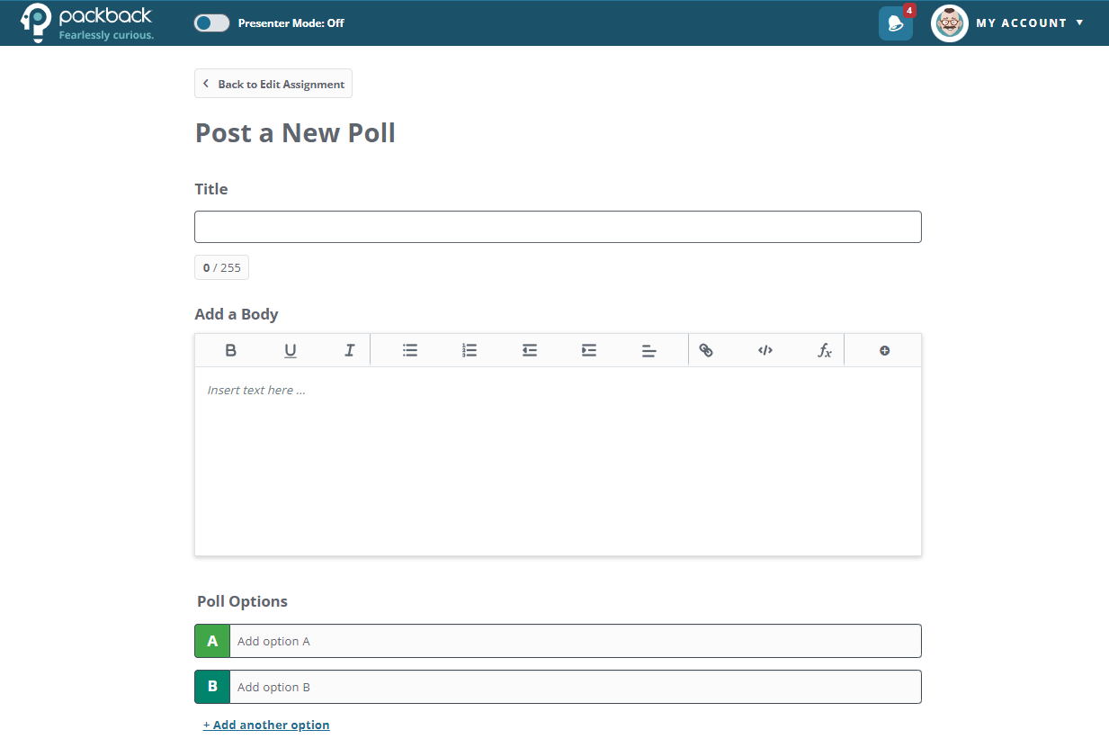 How to Setup and Use Discussion Polls – Packback