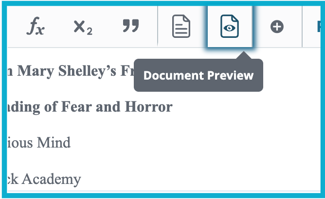 Layout and View Options for your Deep Dives Essay – Packback